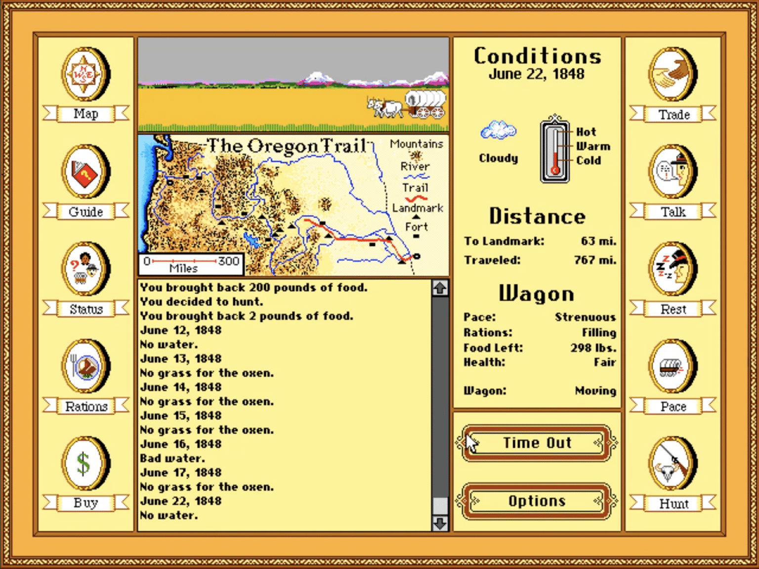 Oregon Trail Deluxe download – klassisk strategispil