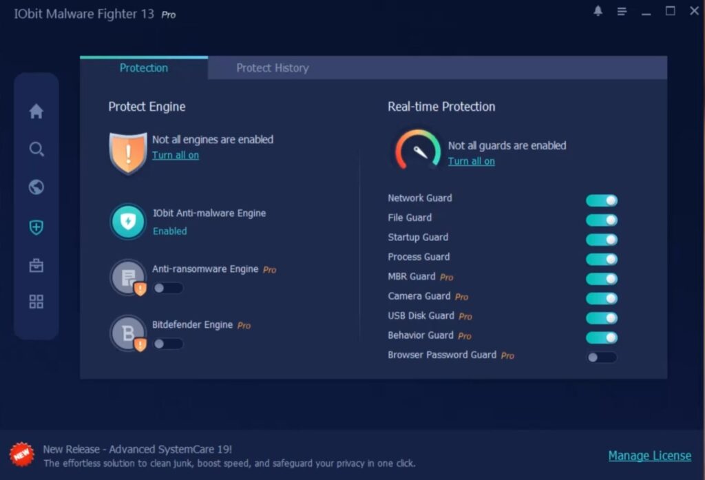 IObit Malware Fighter Free – Gratis malwarebeskyttelse