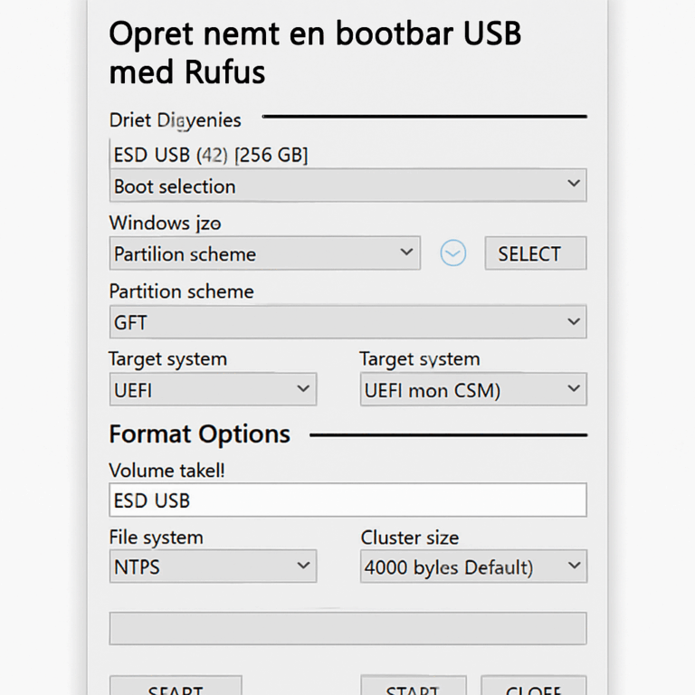 Rufus download – Lav nemt en bootbar USB på Windows