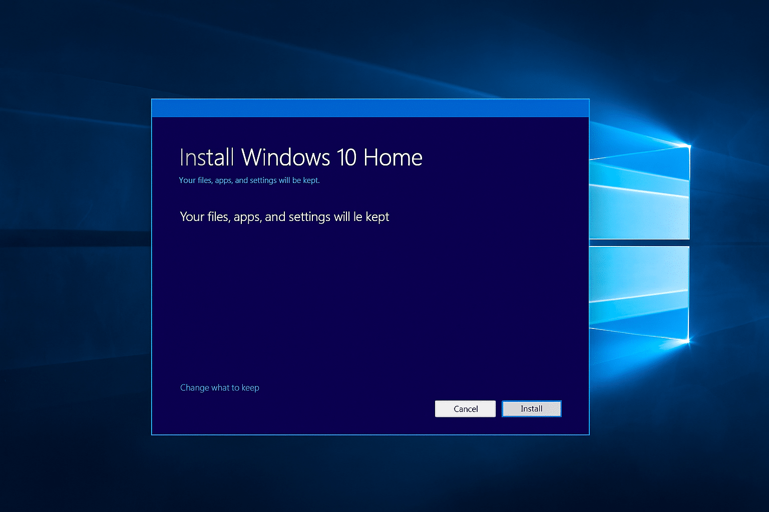 Download Windows 10 Home via Microsoft her