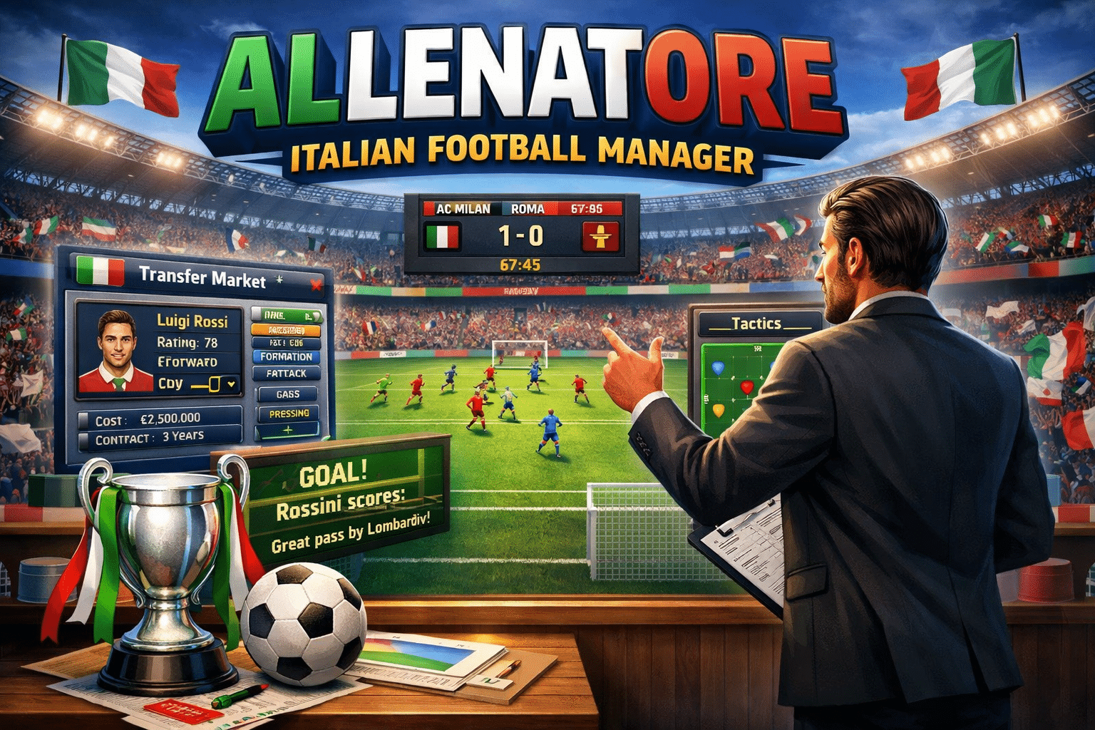 Allenatore Italian Football Manager – Gratis download