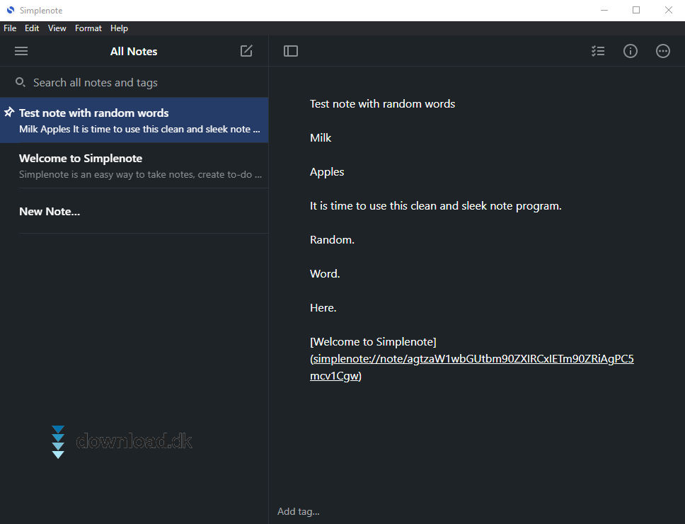 Simplenote – gratis og enkelt til noter på tværs af enheder