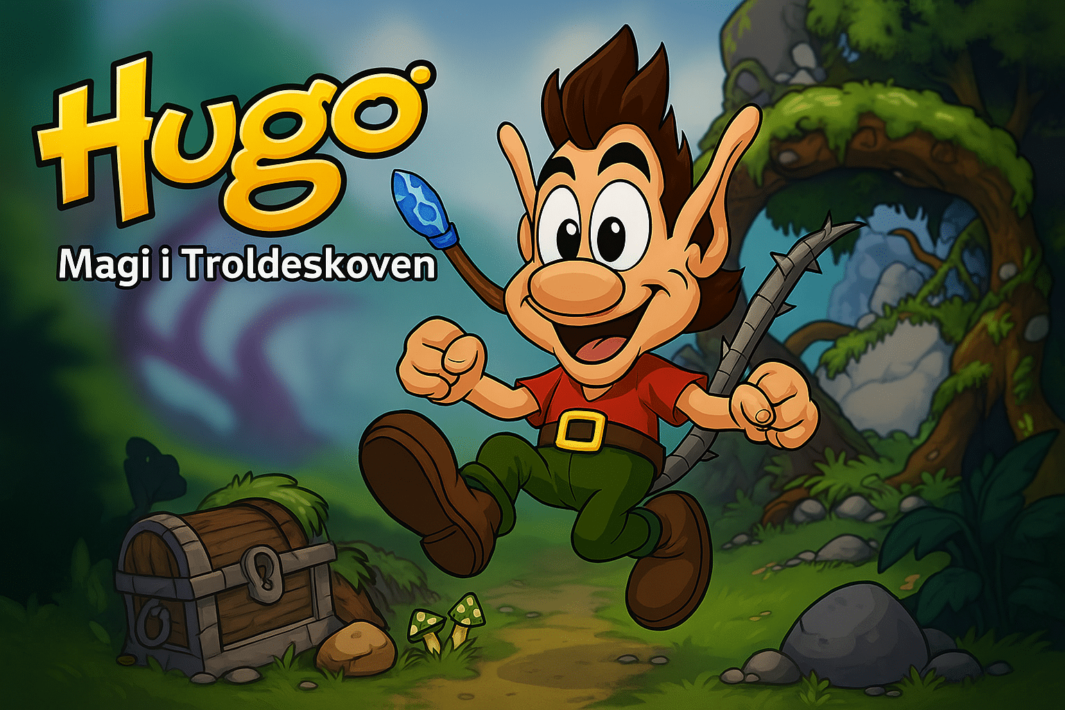 Hugo – Magi i Troldeskoven | Dansk PS2 børnespil