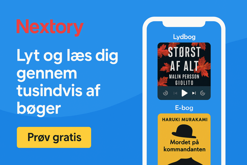 Nextory – Adgang til tusindvis af bøger og lydbøger