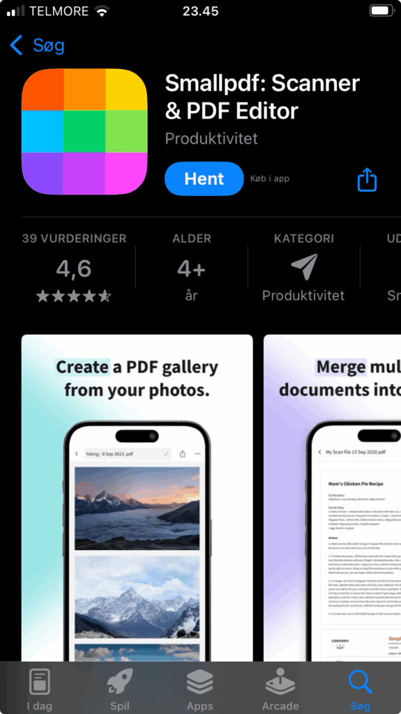 Smallpdf – Gratis dansk PDF-værktøj til redigering & signatur