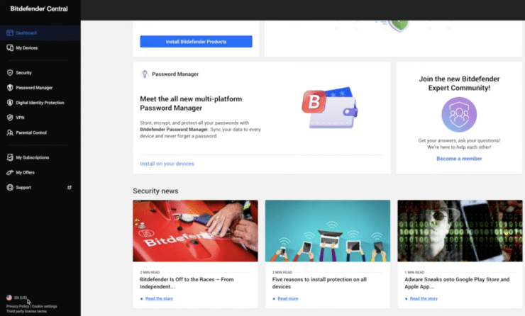 Bitdefender Ultimate Security – komplet sikkerhedspakke